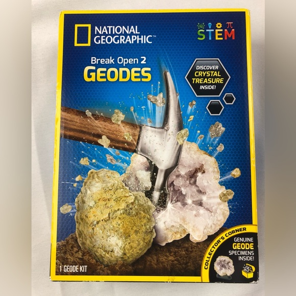 national geograhic | Toys | National Geographic Break Open 2 Geodes ...